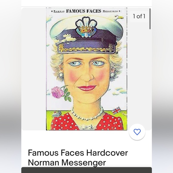 Accents | Book Famous Faces By Norman Messenger Princess Diana And ...